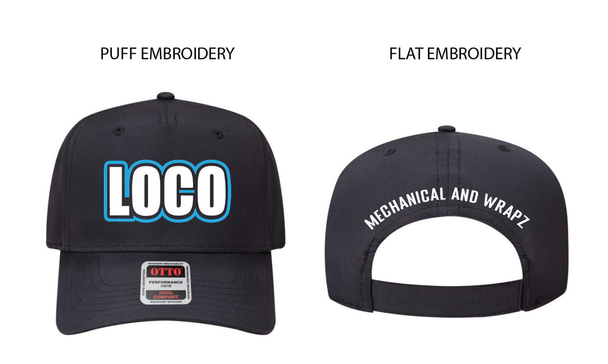 Loco Mechanical Flex Fit Style Hats — locomechanical